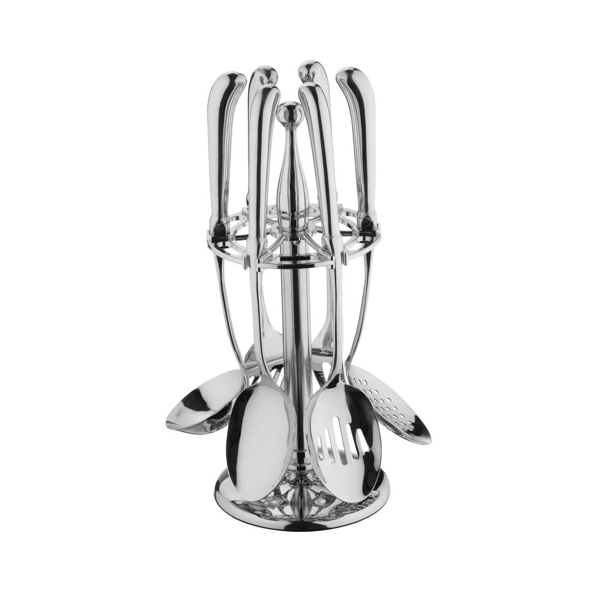 Commichef Deluxe 7 Piece Kitchen Tool Set With Stand – Grunwerg